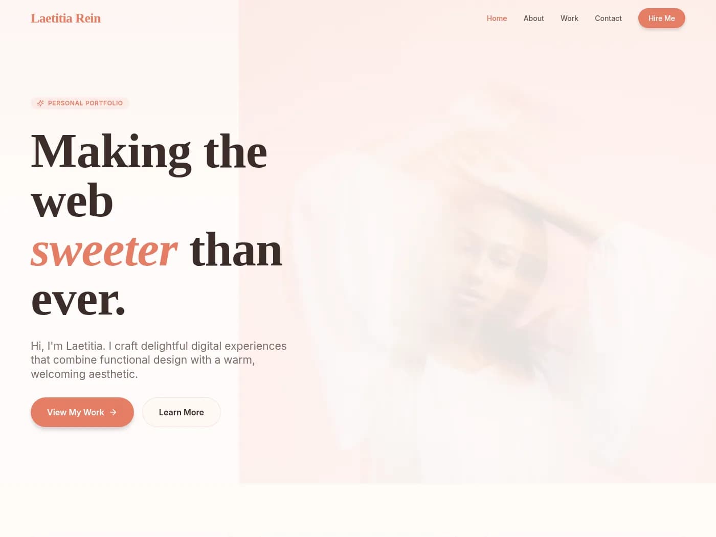 Laetitia Rein Website