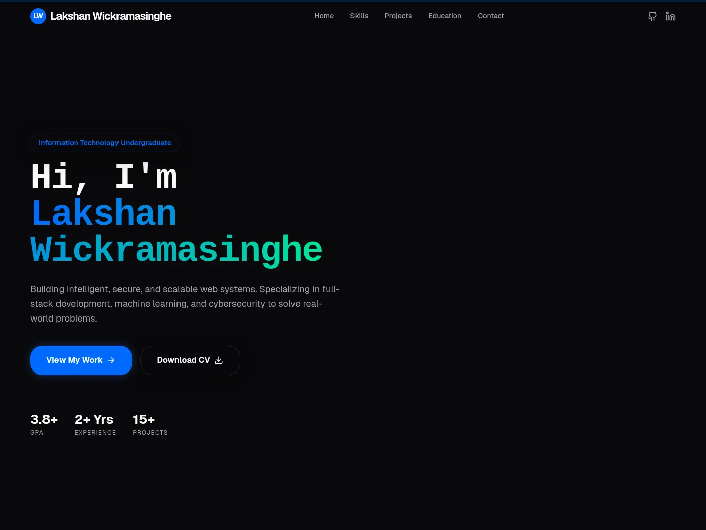 Lakshan 3D Portfolio