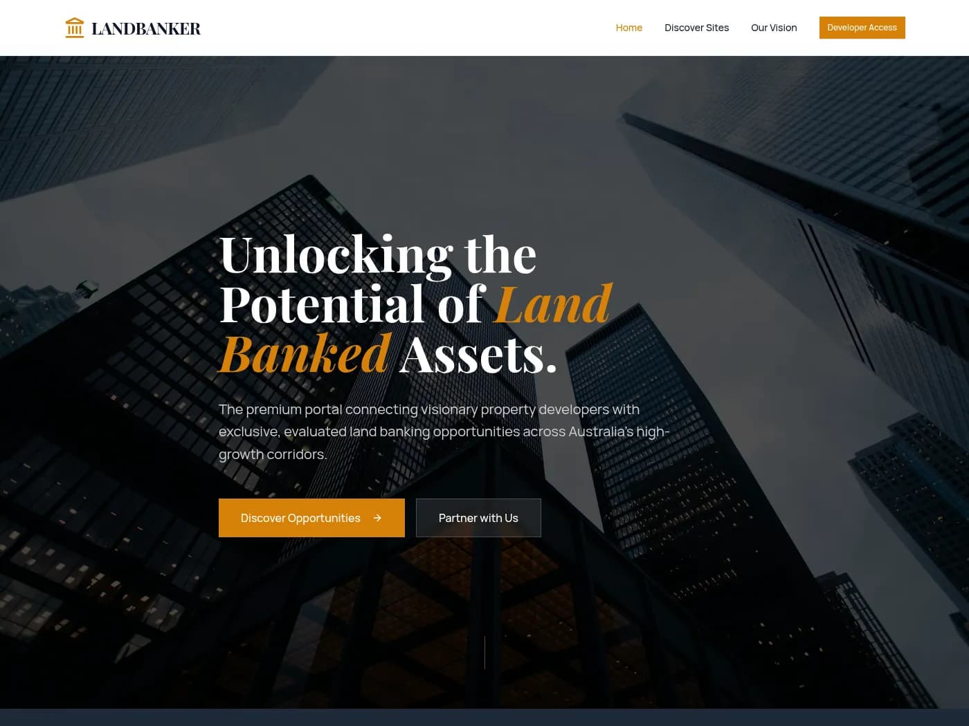 LandBanker Portal