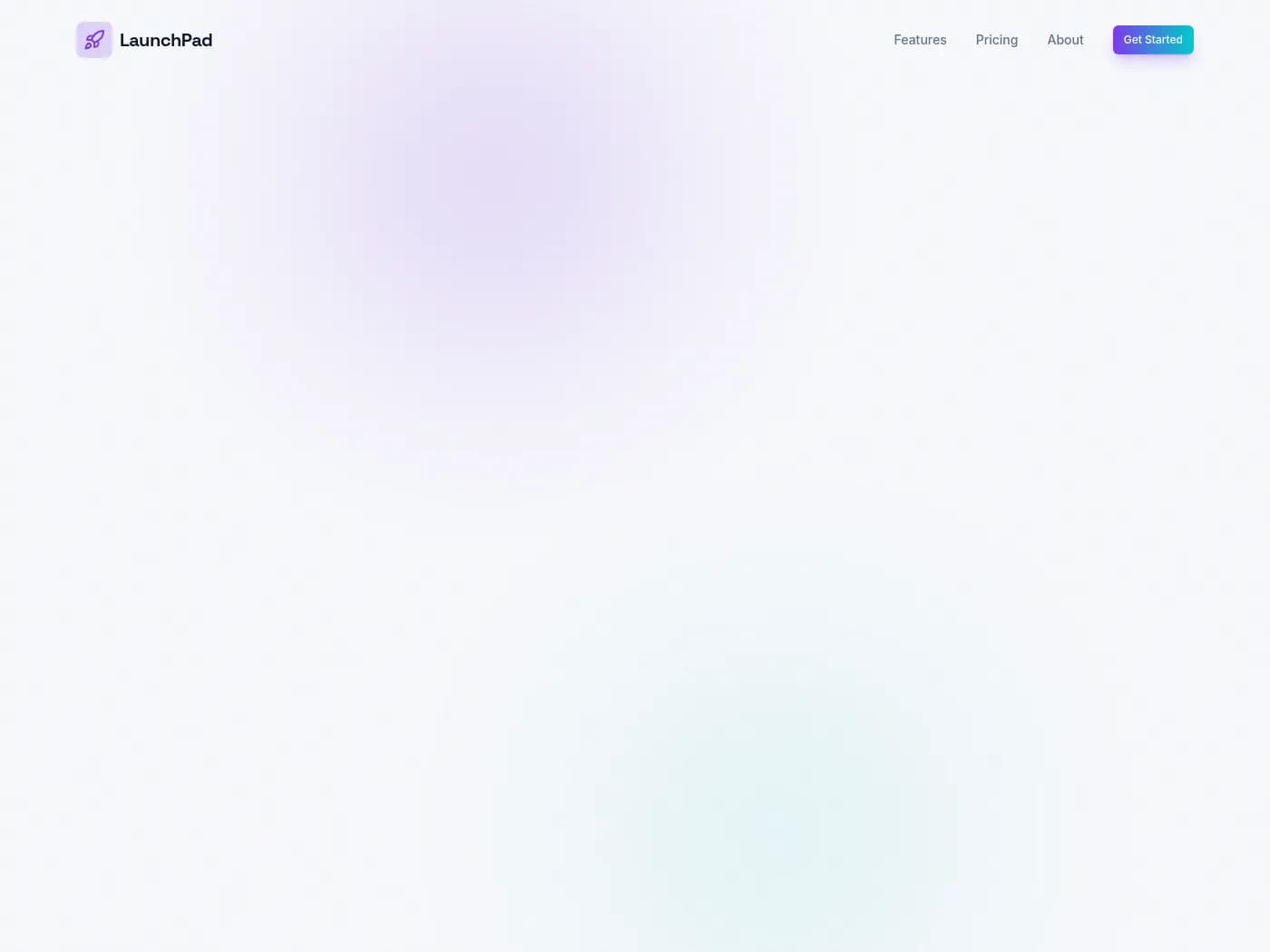 LaunchPad Landing Page