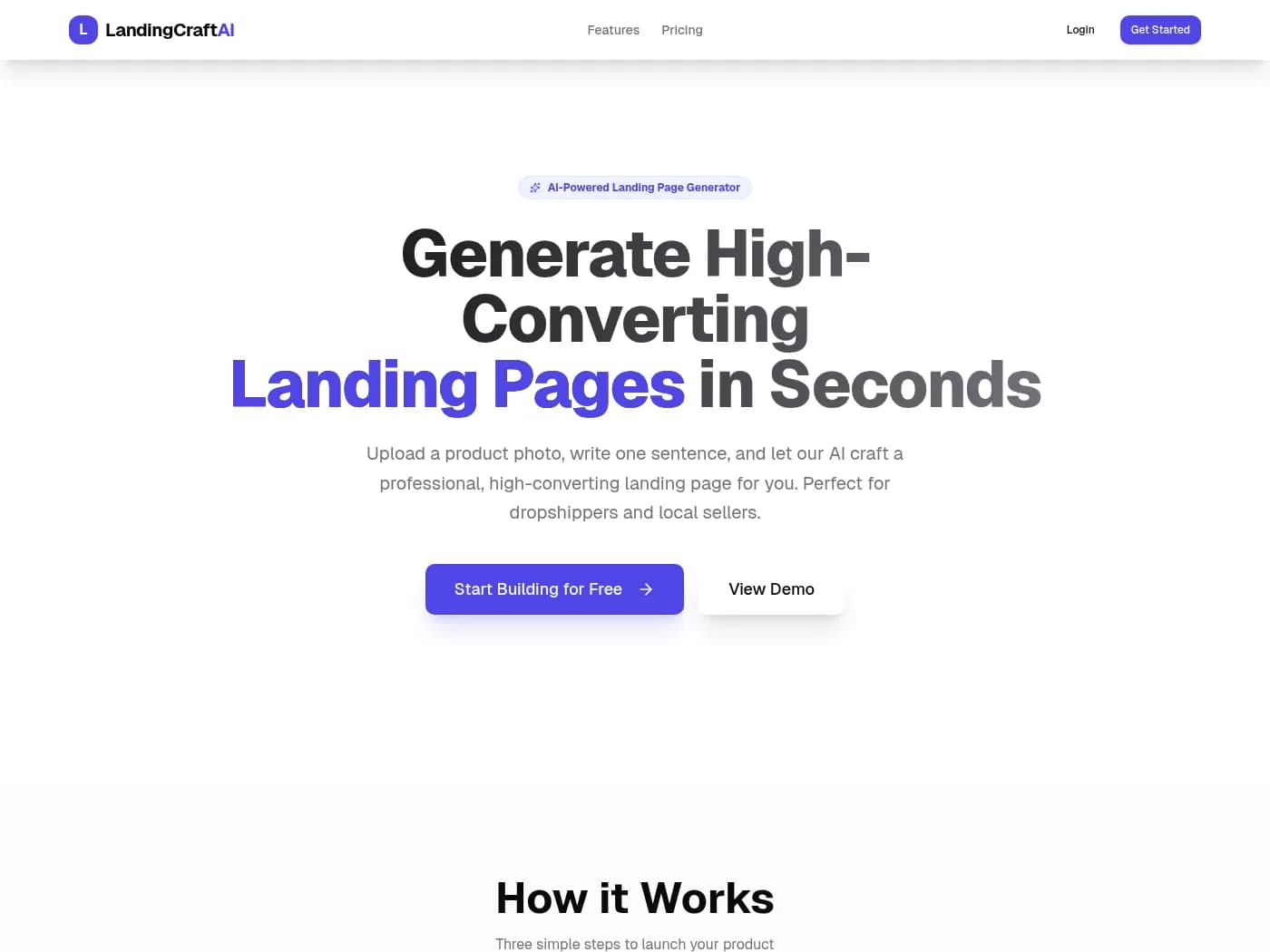 LandingCraft AI