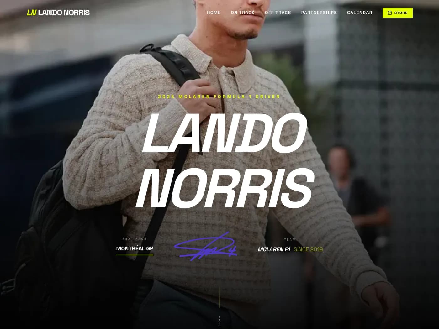 Lando Norris Clone