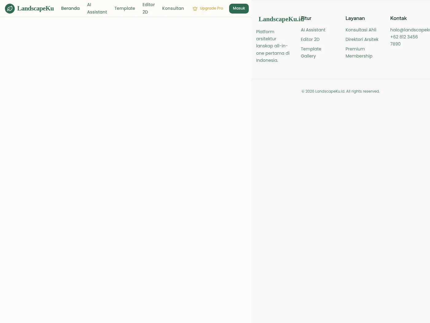 LandscapeKu Homepage