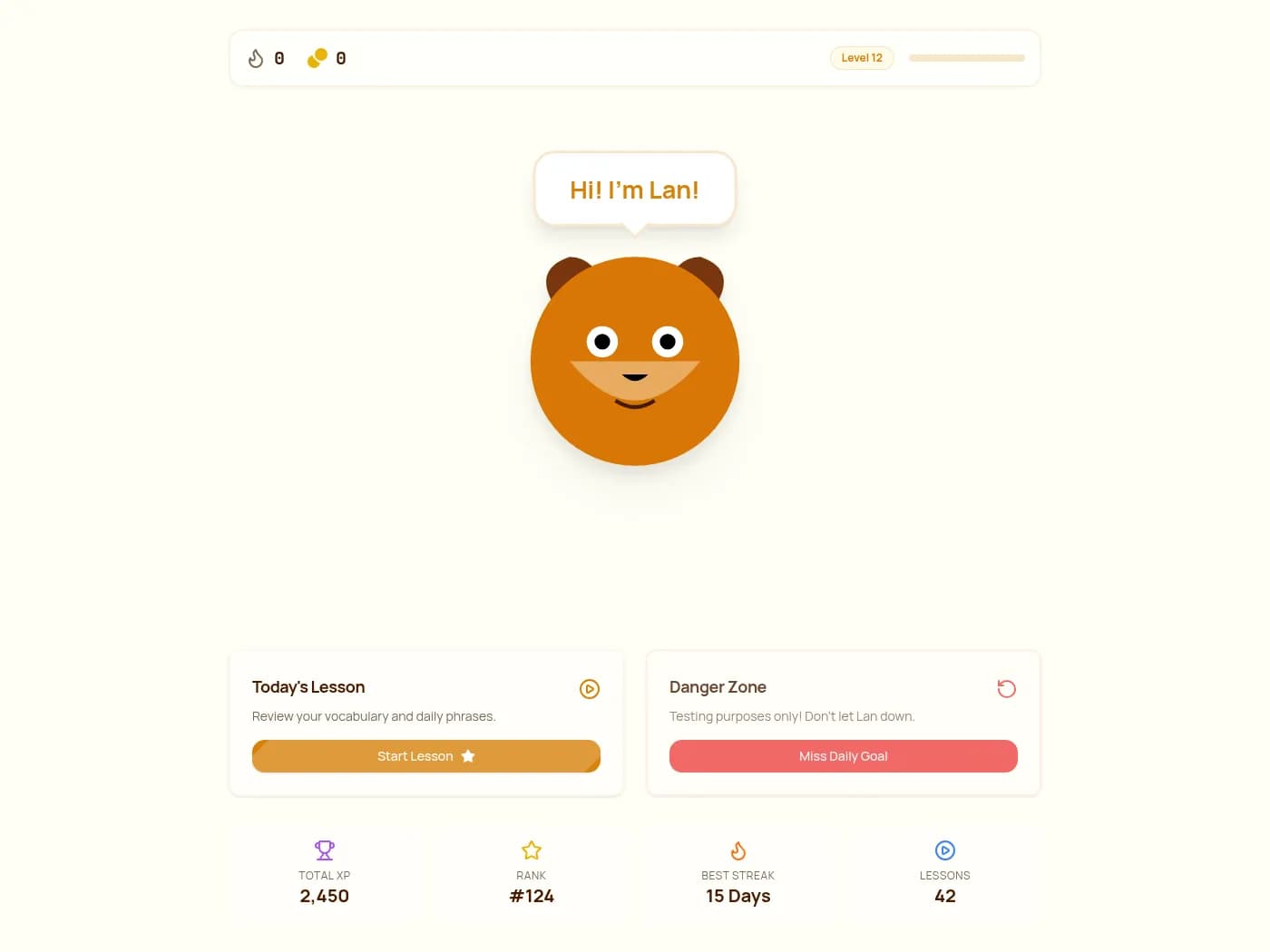 Langi Personality Guide