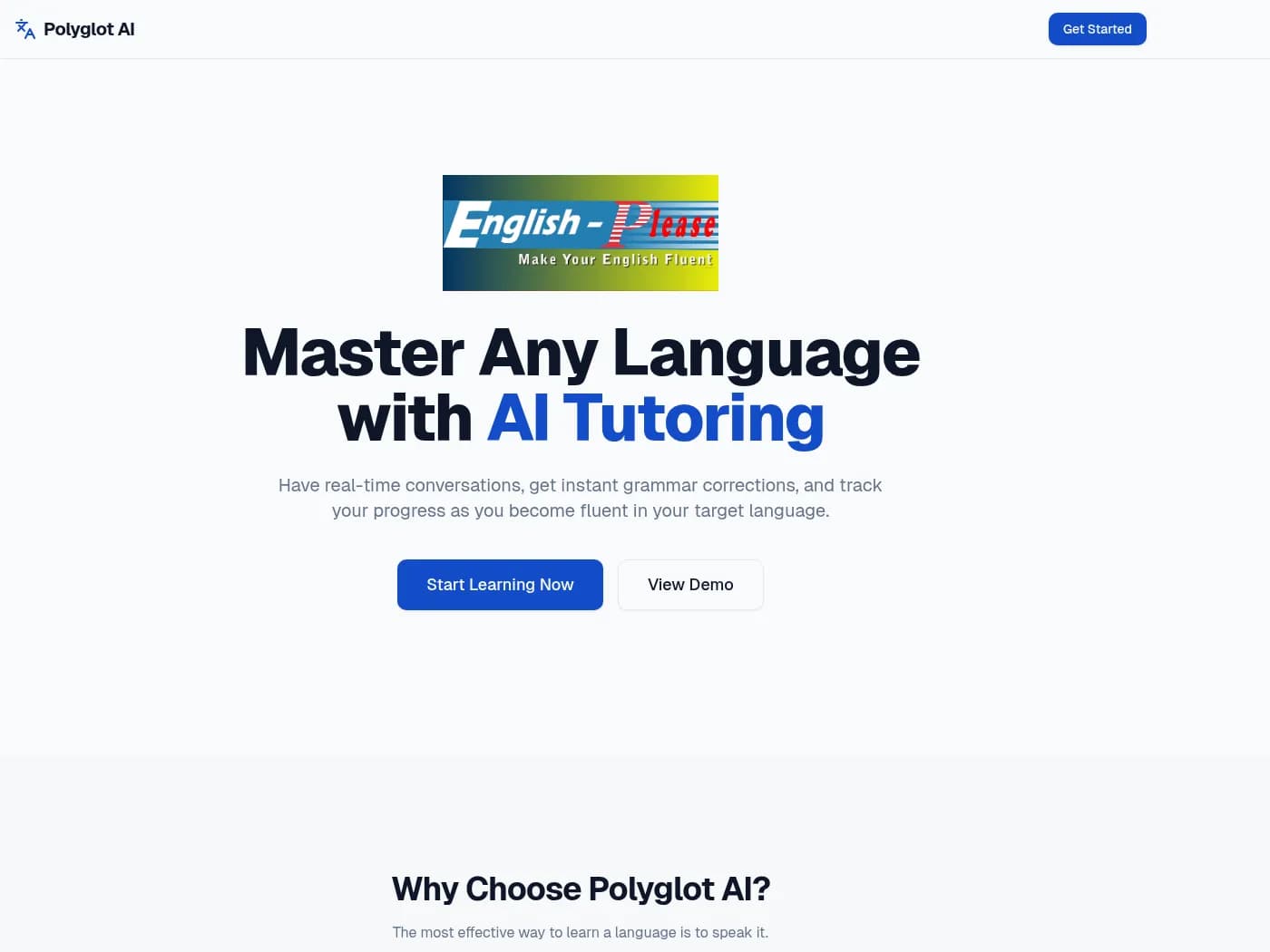 Polyglot AI Tutor