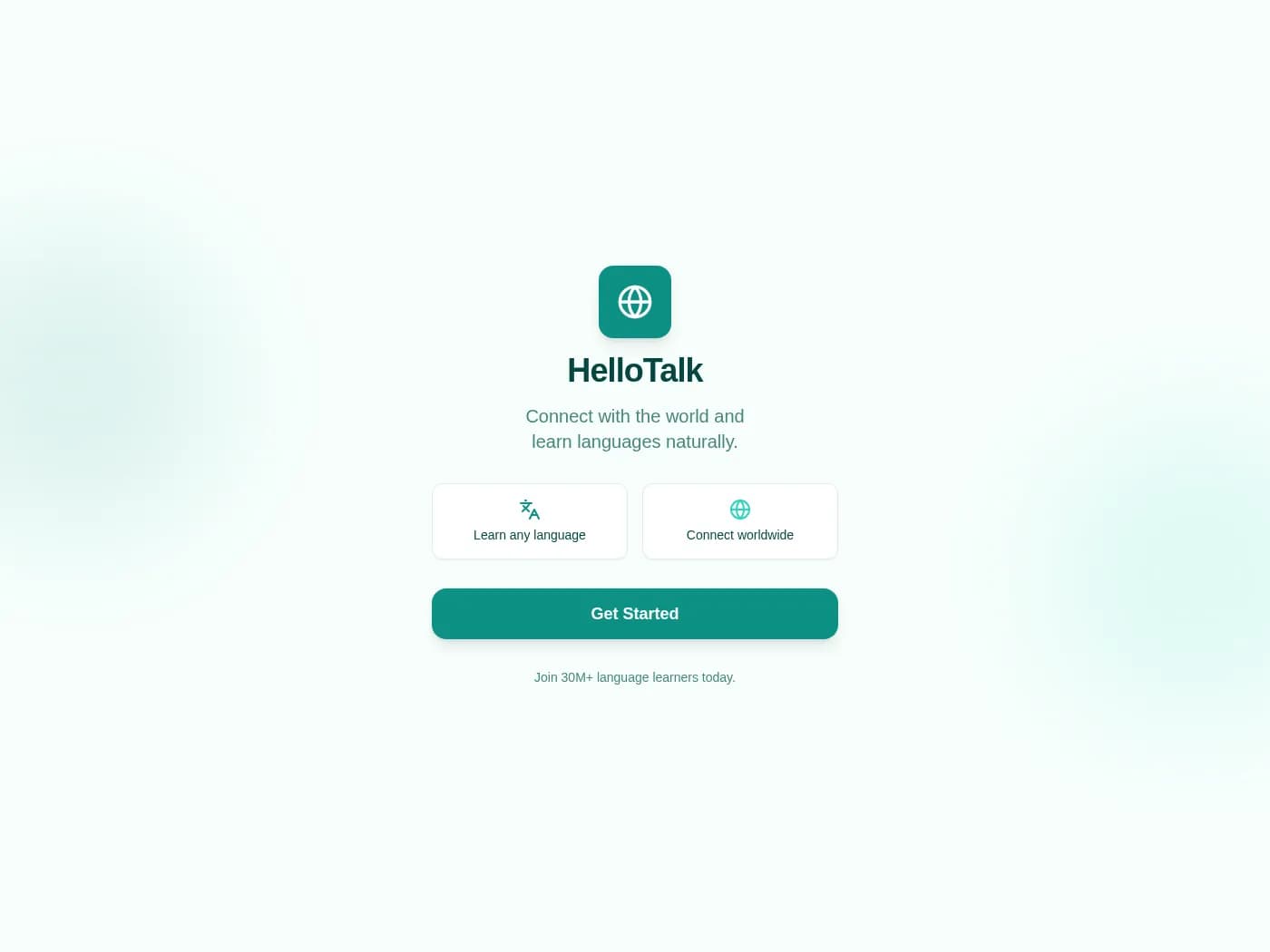 HelloTalk Clone