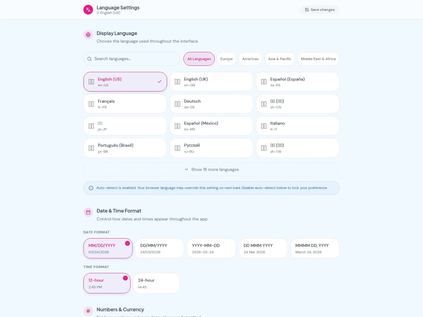 LangSwitch Portal