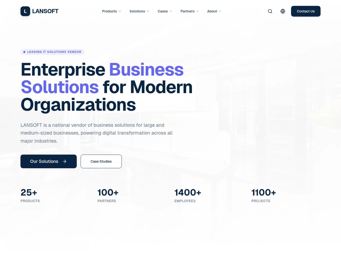 LANSOFT Company Website