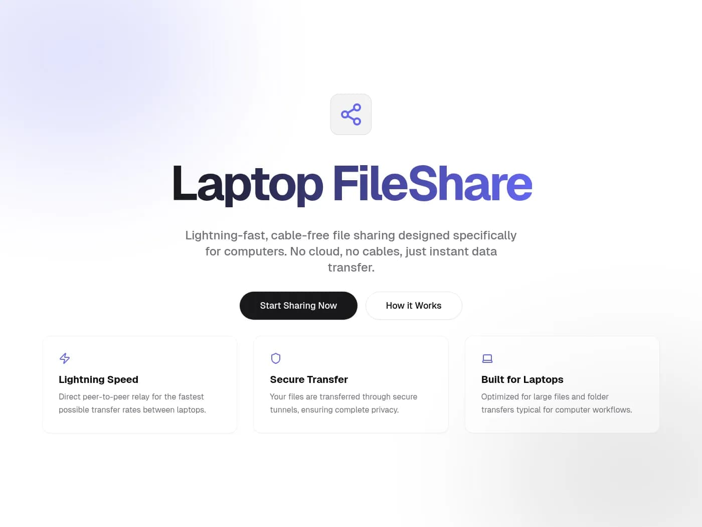 Laptop FileShare