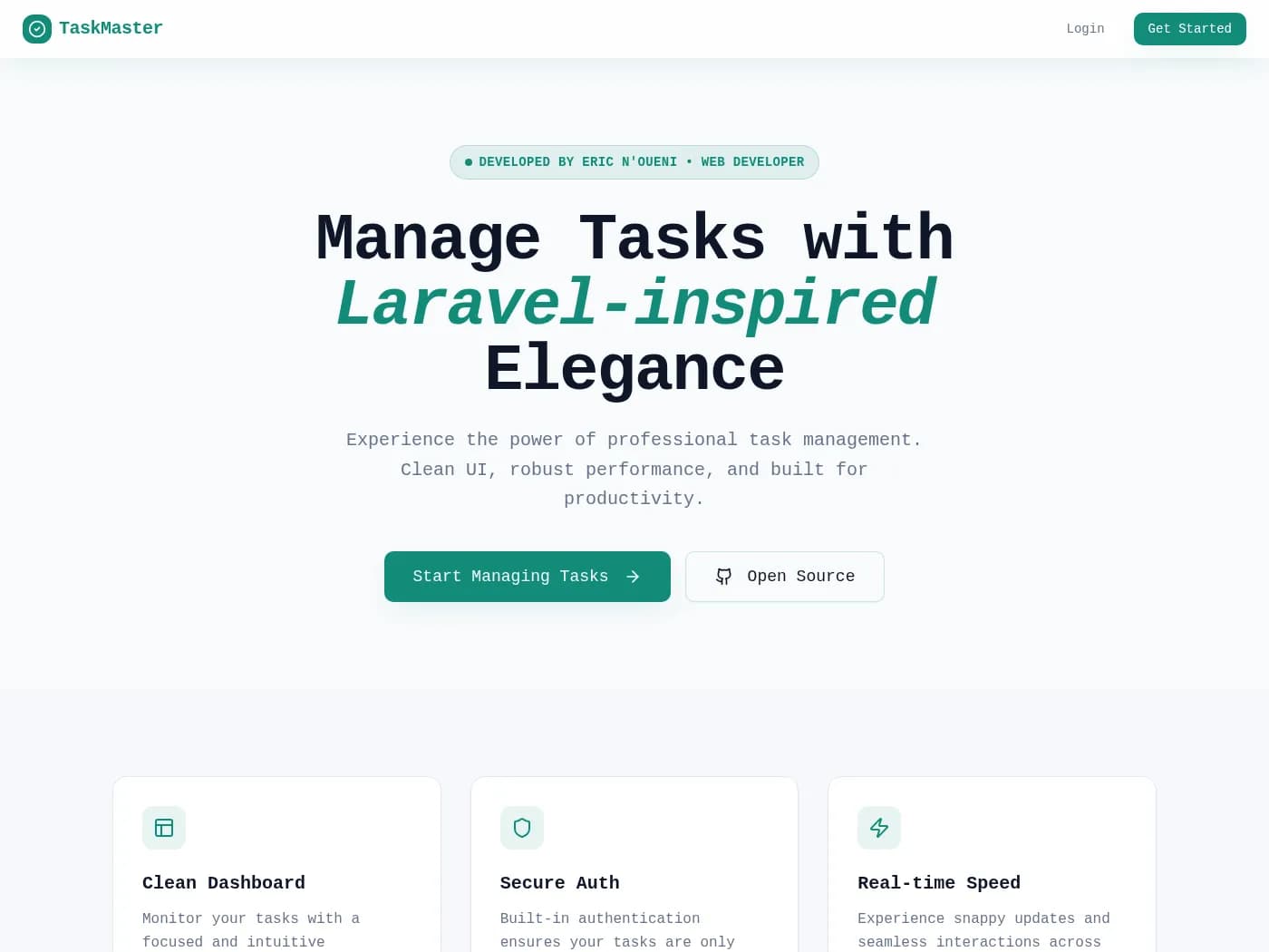 Laravel Task Manager