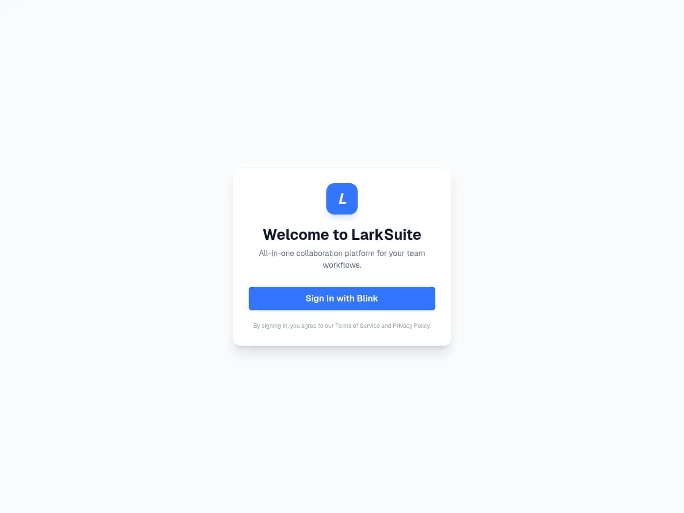 LarkSuite Clone