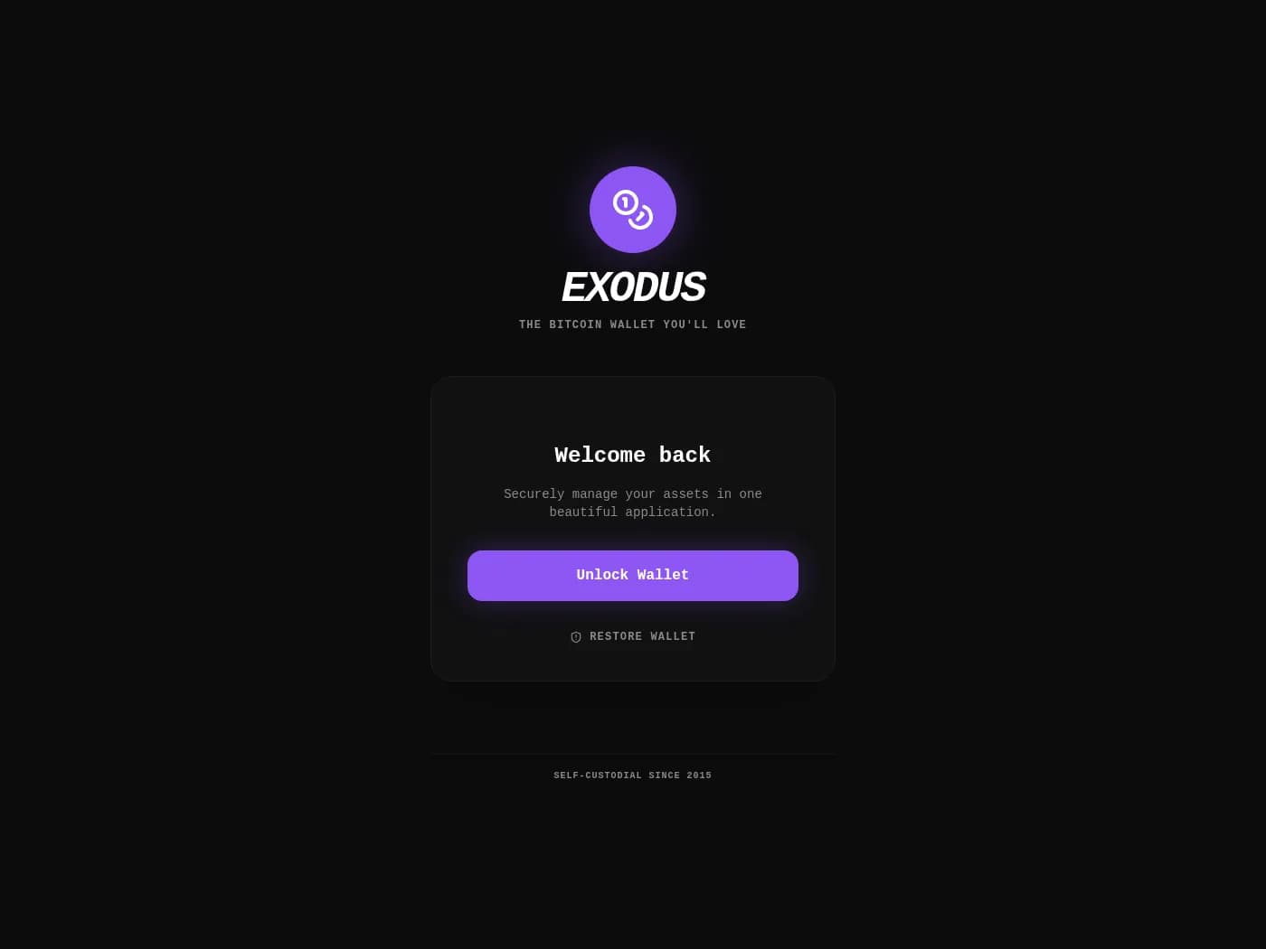 Larped Bitcoin Wallet