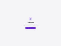 LARP Crypto Wallet