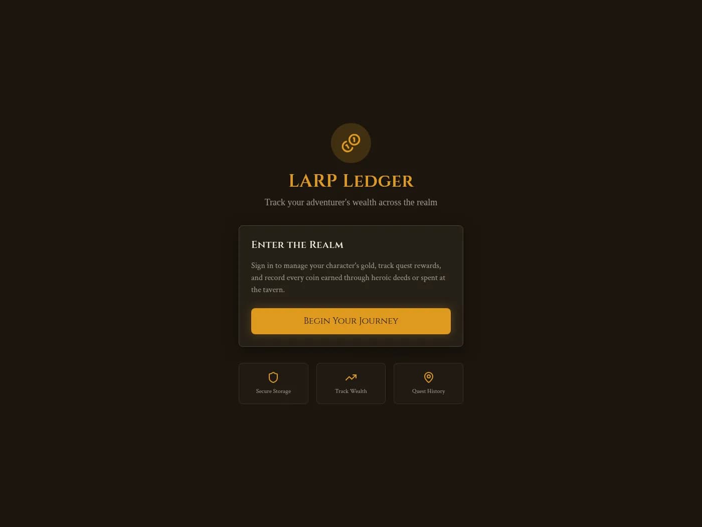 LARP Ledger Wallet