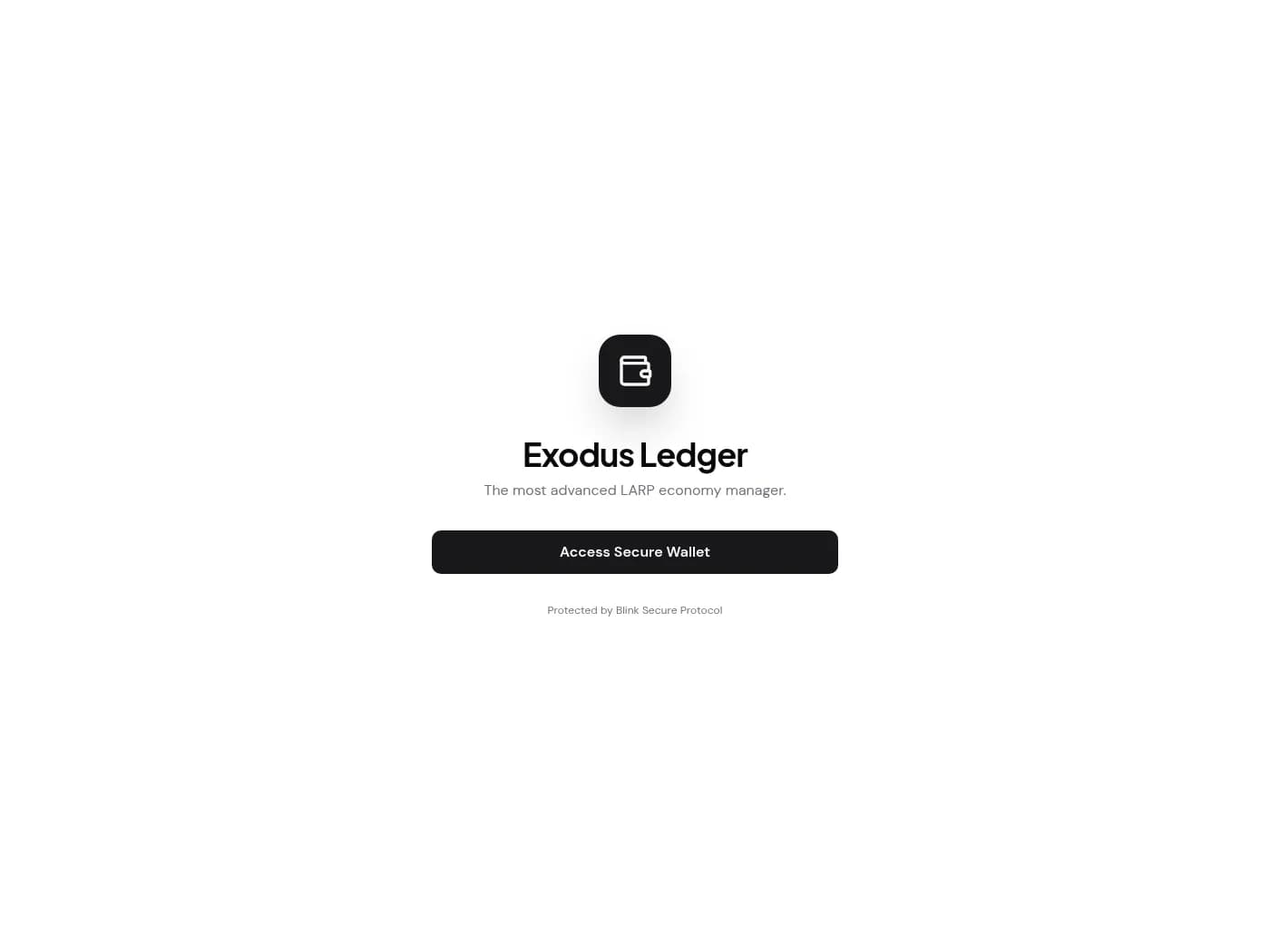 LARP Exodus Ledger