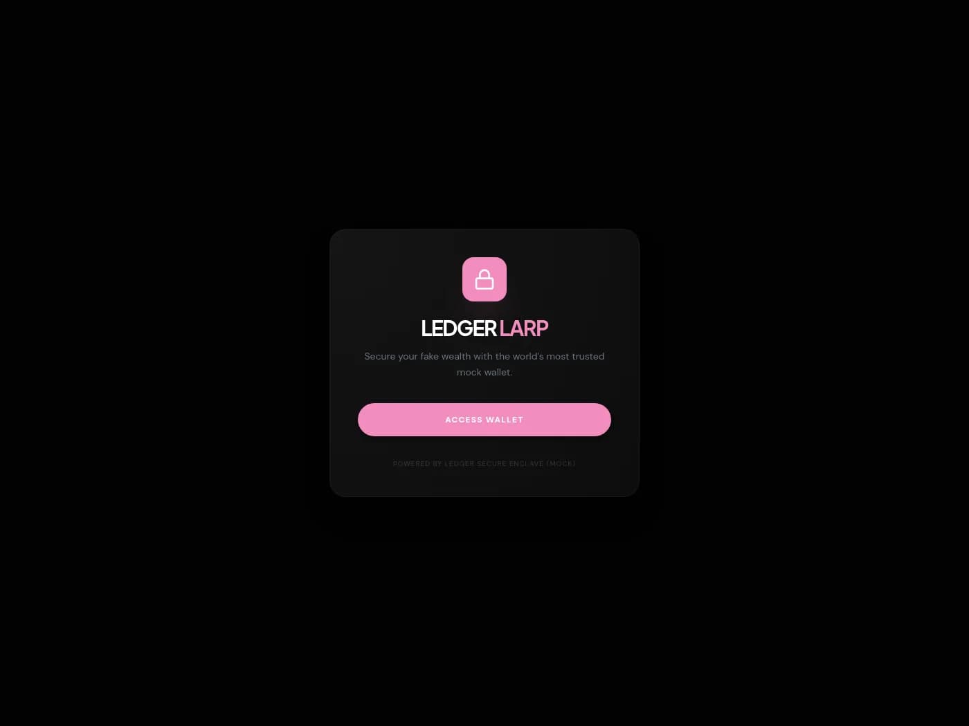 LarpCoin Wallet