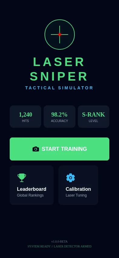 Laser Sniper Simulator
