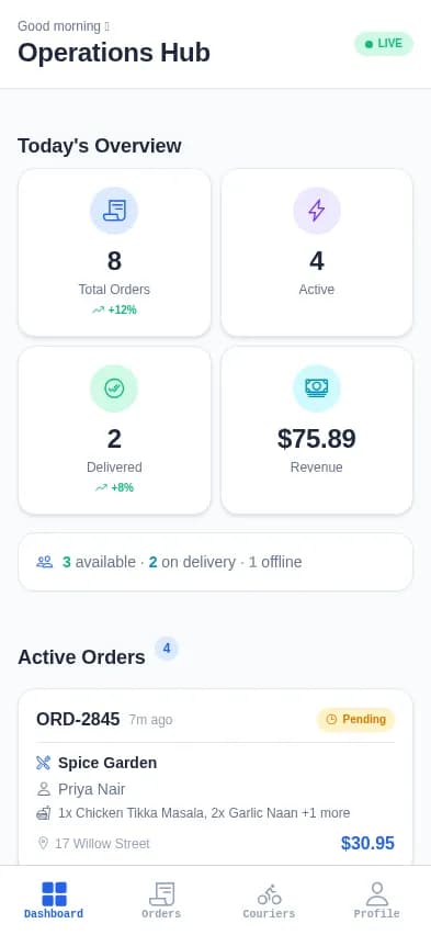 LastMile Food Logistics