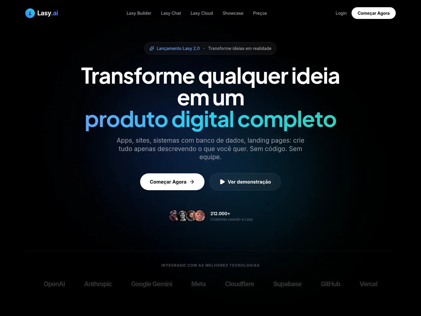 Lasy.ia Web Clone