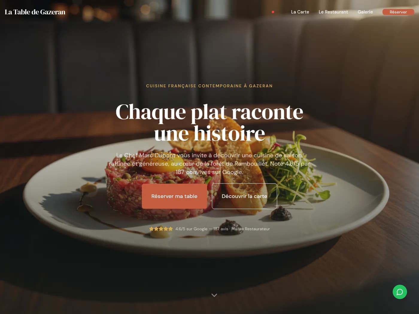 La Table de Gazeran Site