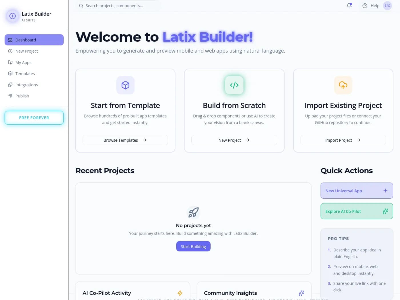 Latix Builder UI Suite