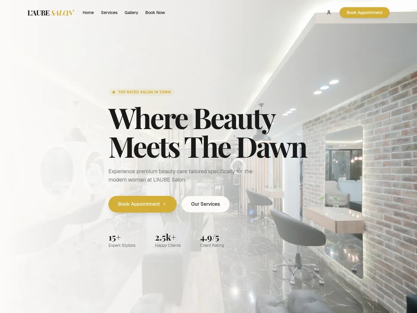 L'AUBE Salon Web
