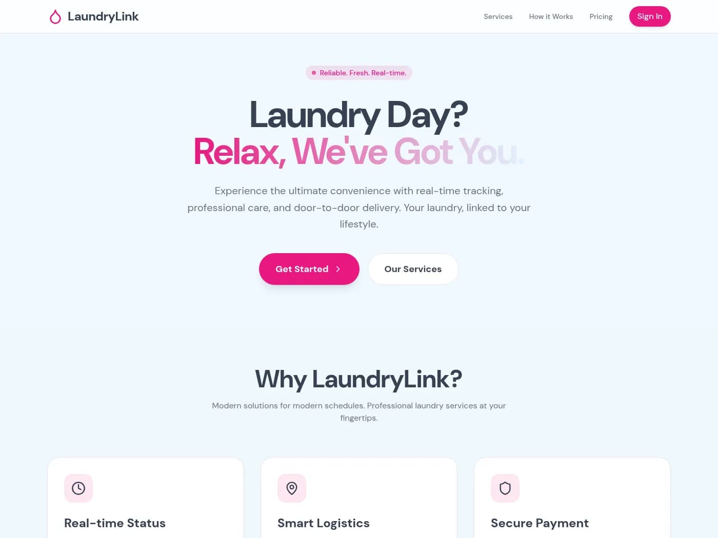 LaundryLink Portal