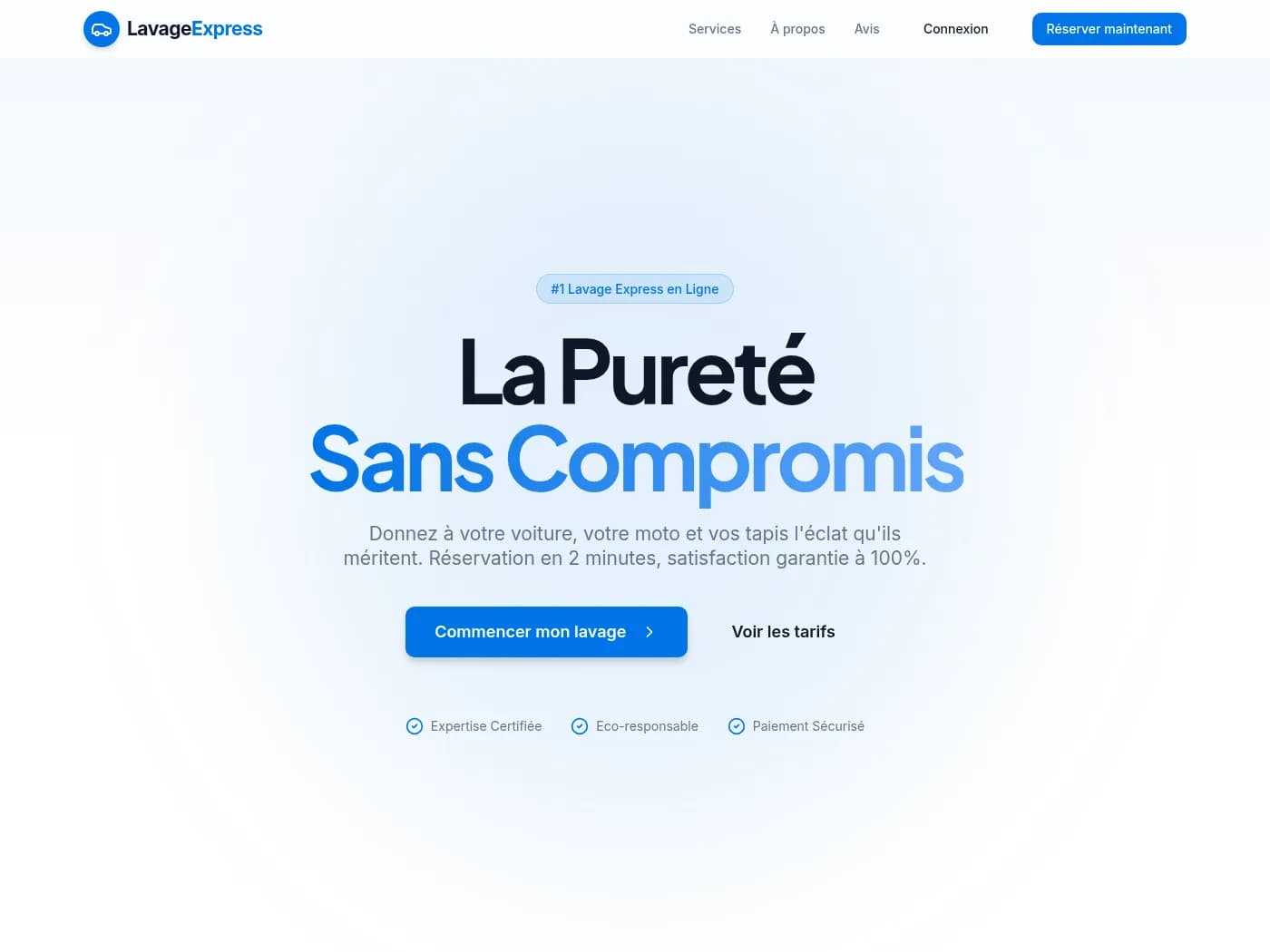 Lavage Express Online