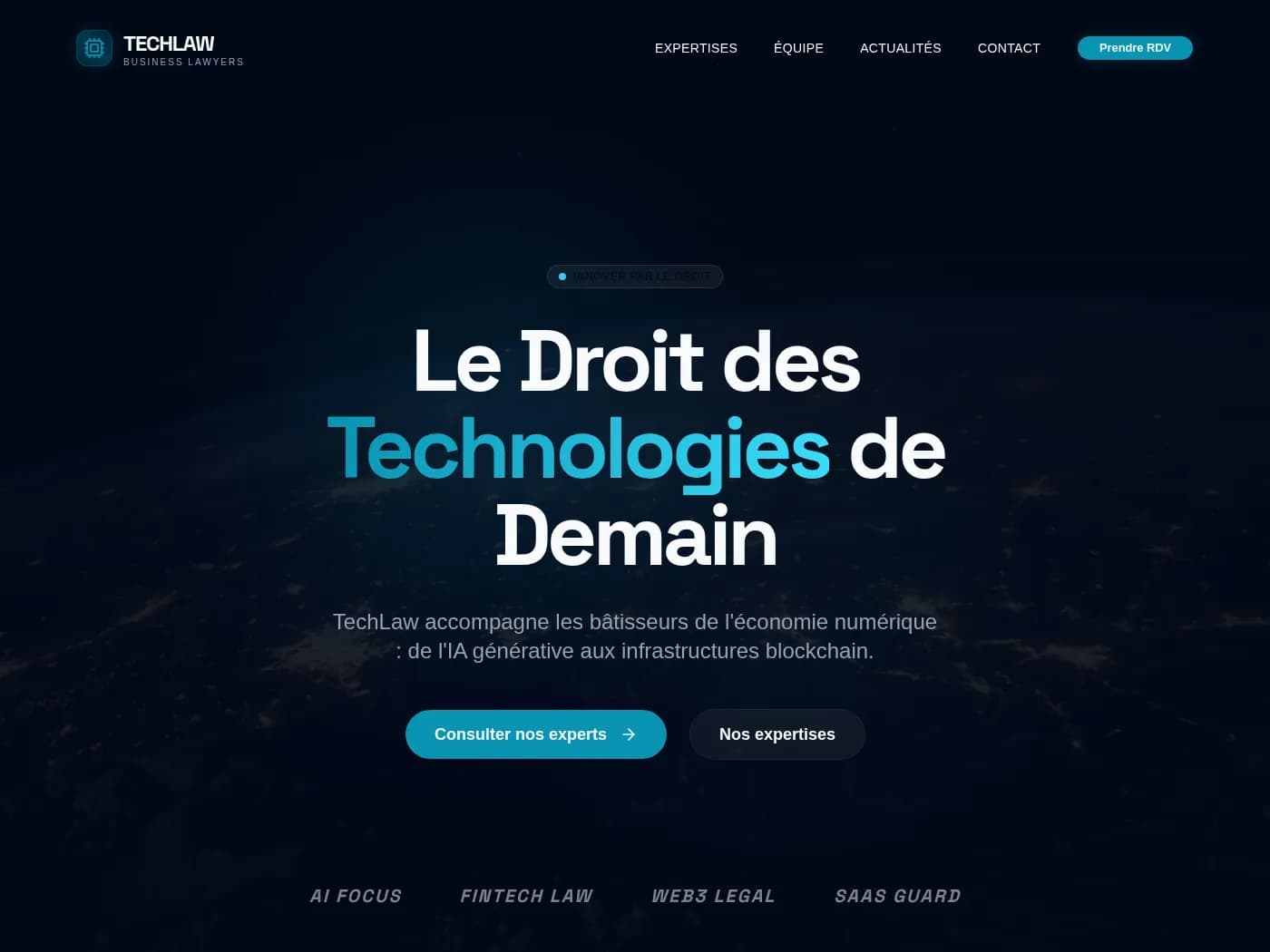 TechLaw Firm Website