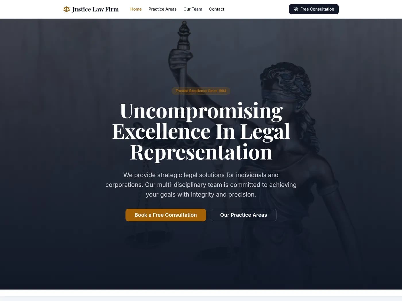 LawFirm Interactive Site