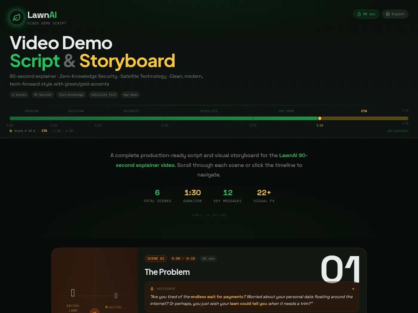 LawnAI Video Demo Script