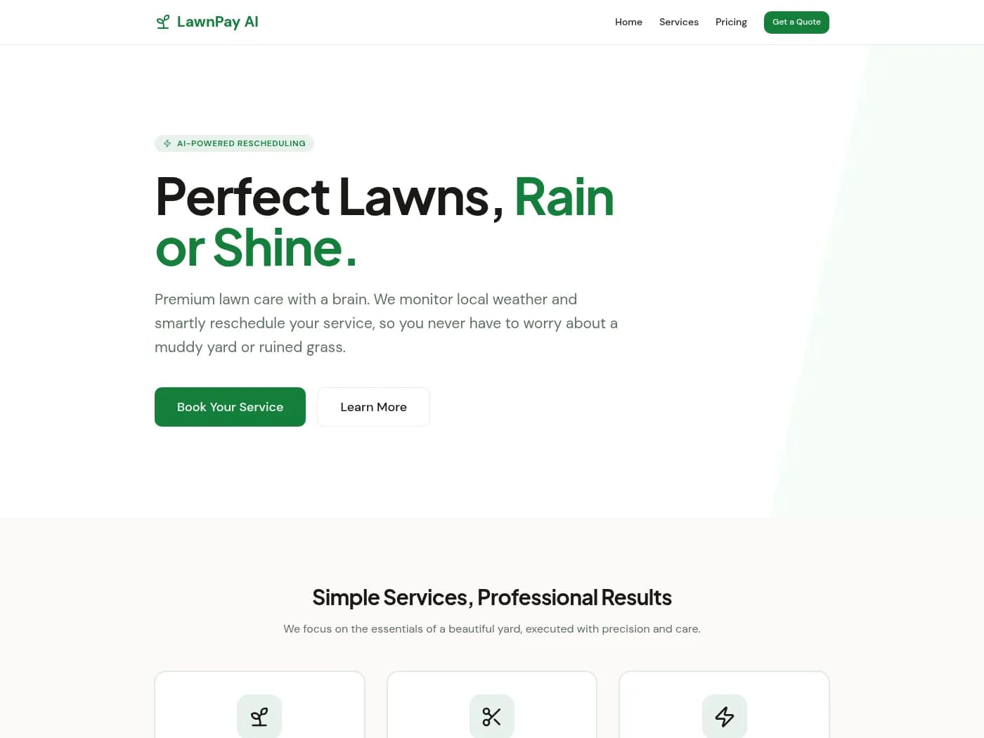 LawnPay AI Service