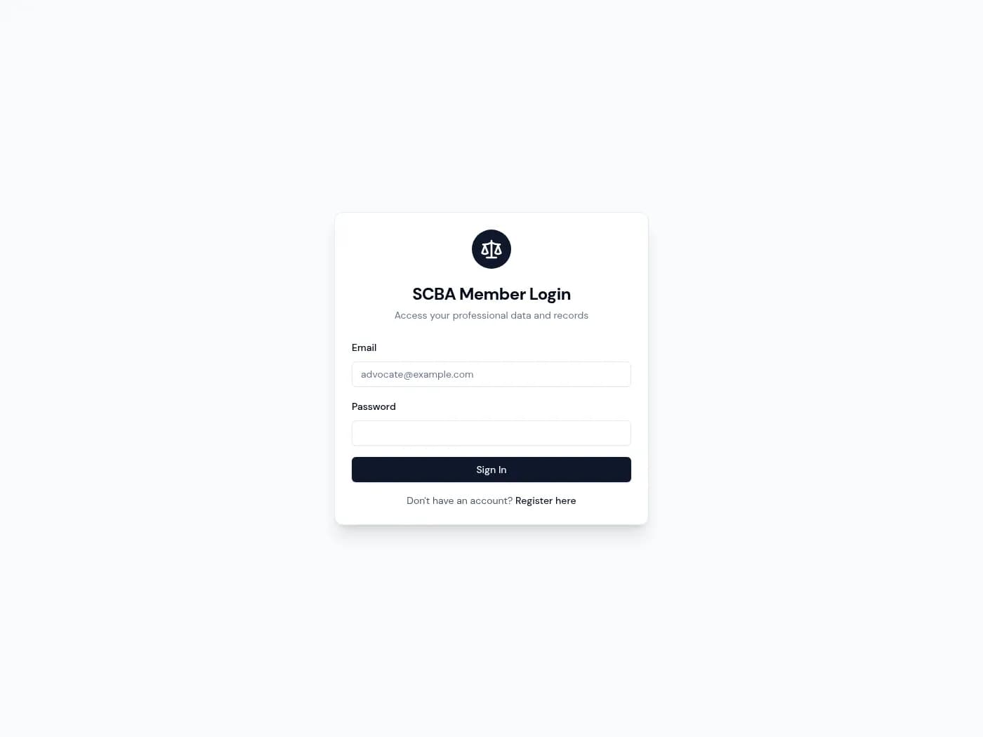 Lawyer Portal Access