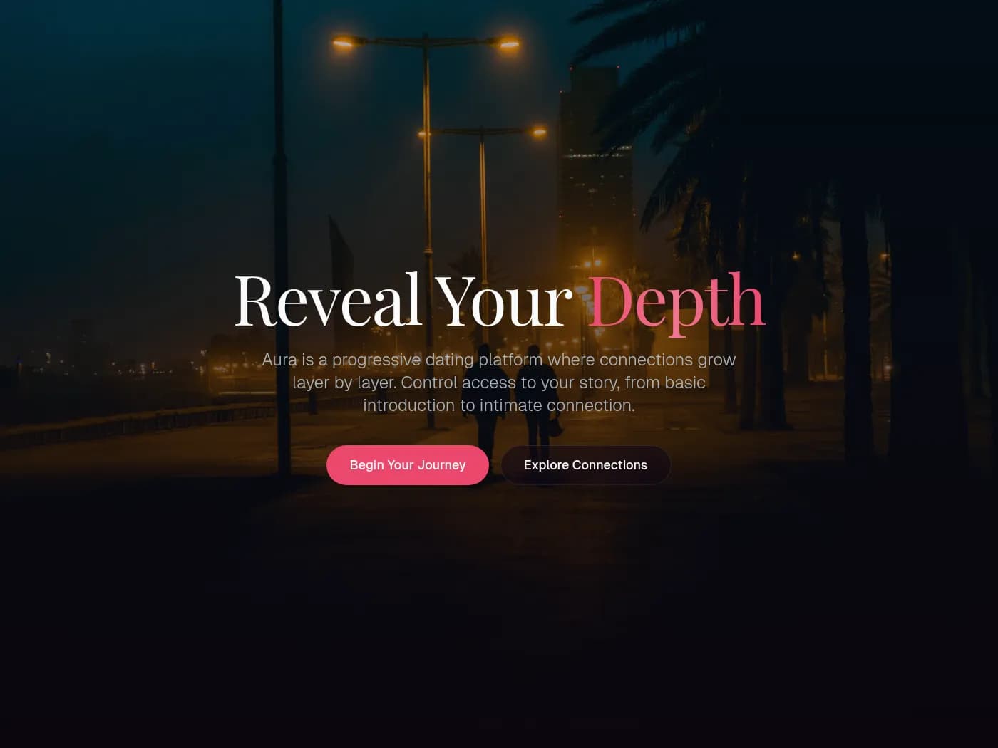 Layered Dating Platform