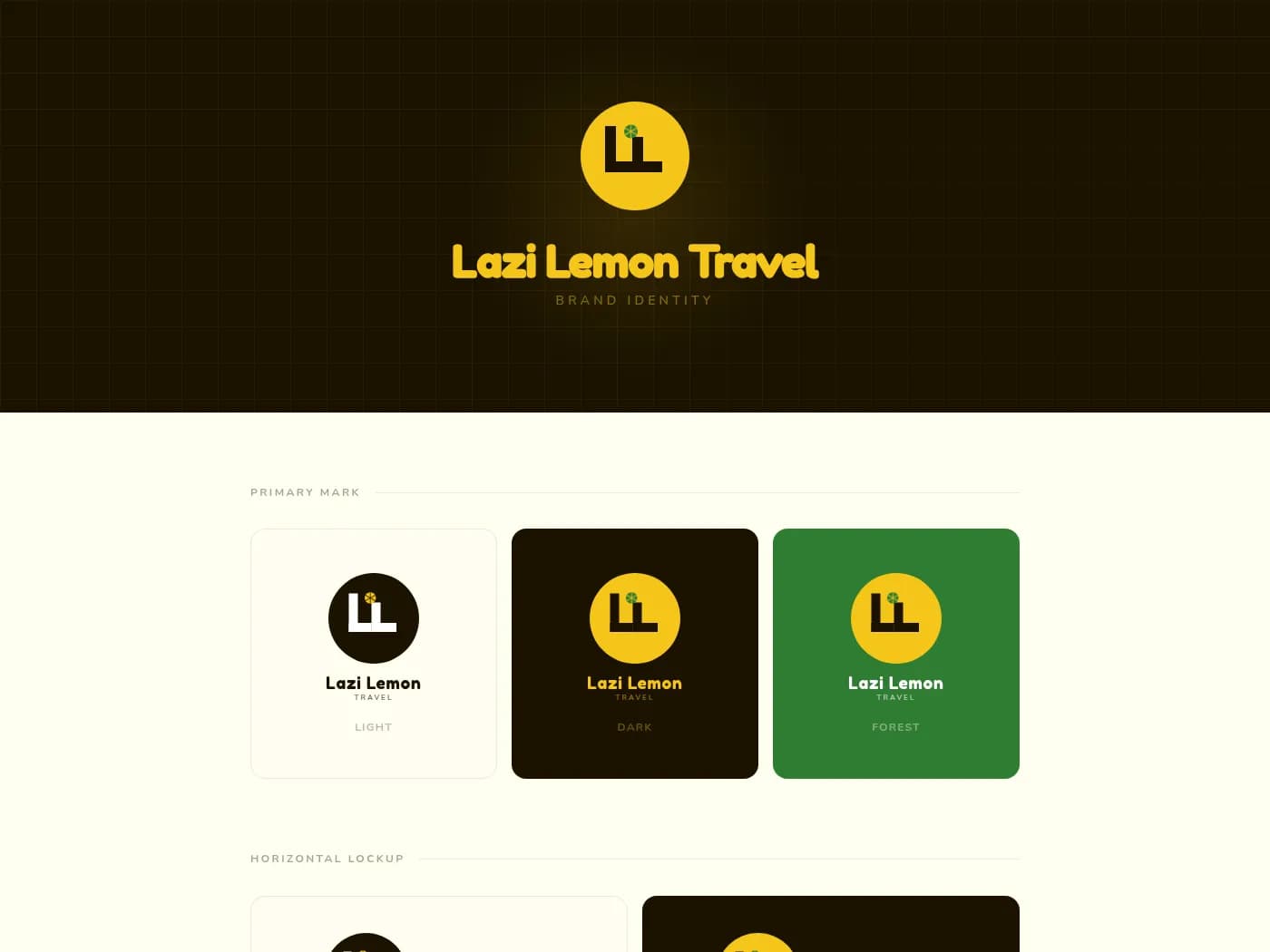 Lazi Lemon Travel Logo
