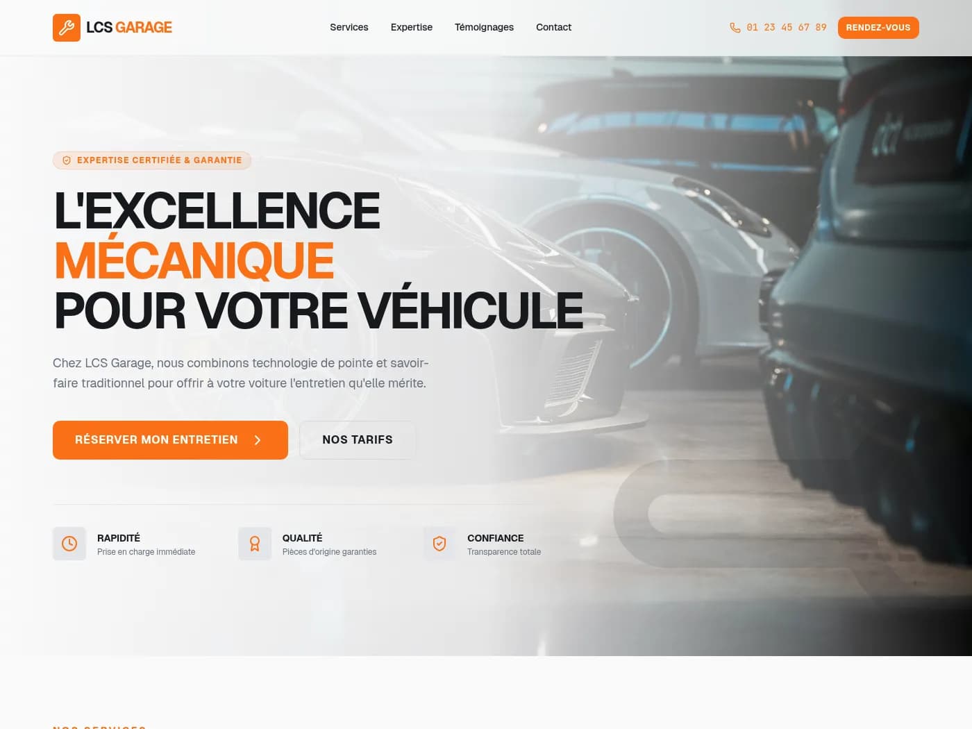 LCS Garage Web