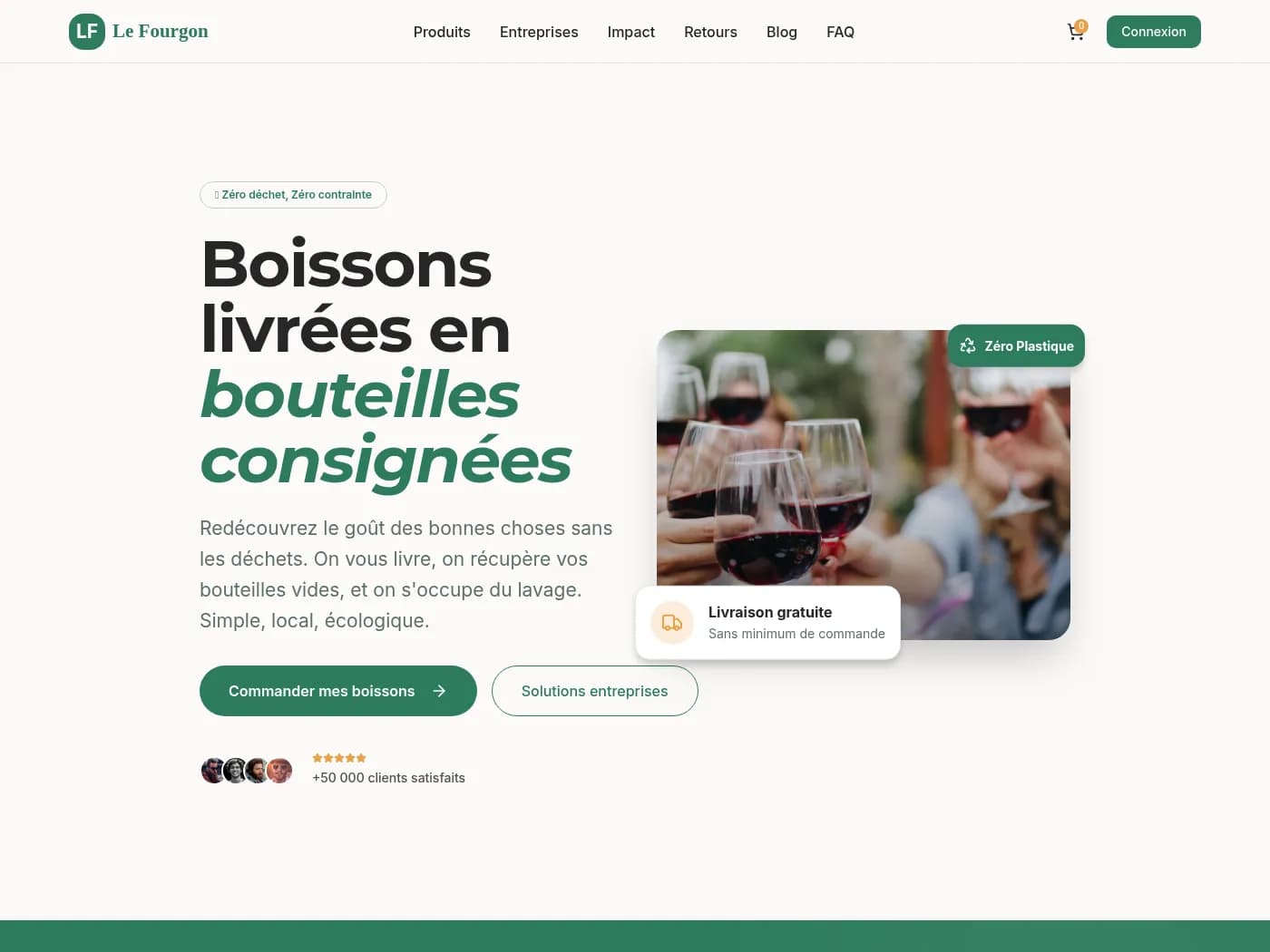 Le Fourgon Web Portal