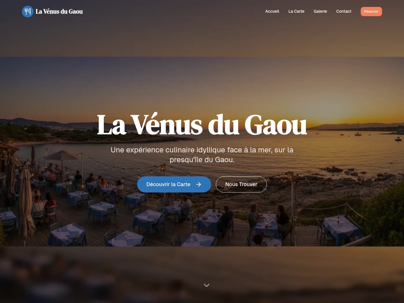 Le Gaou Restaurant Site