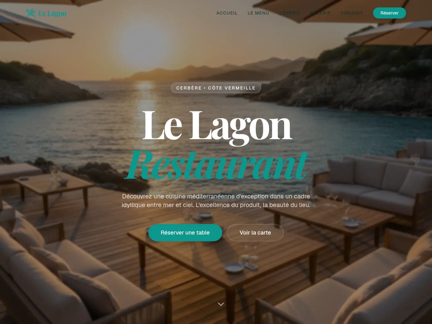 Le Lagon Restaurant Site