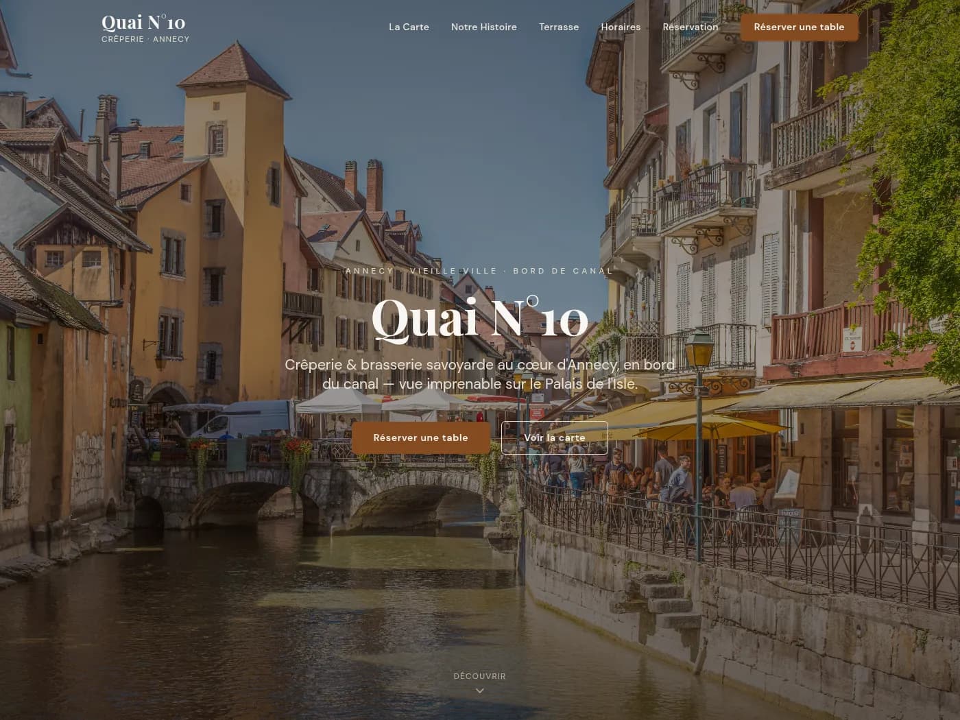 Le Quai Restaurant Site