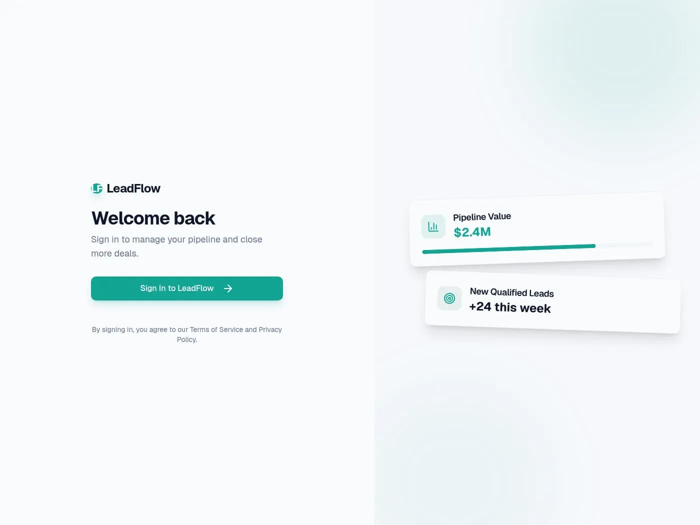 LeadFlow CRM