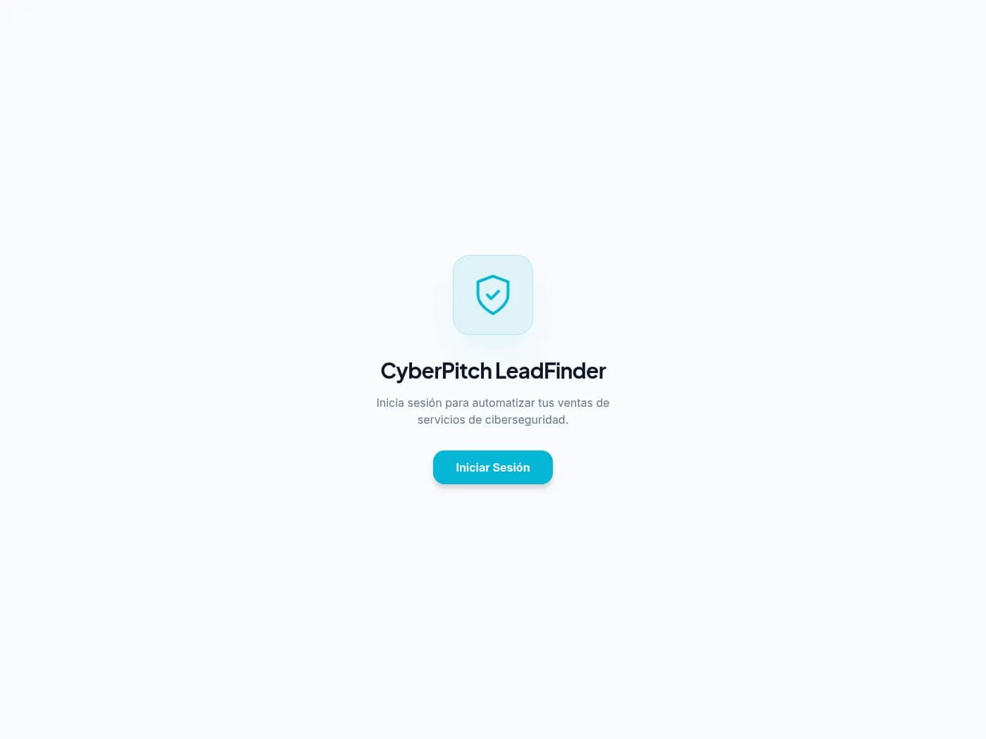 LeadFinder Cyber Pitch