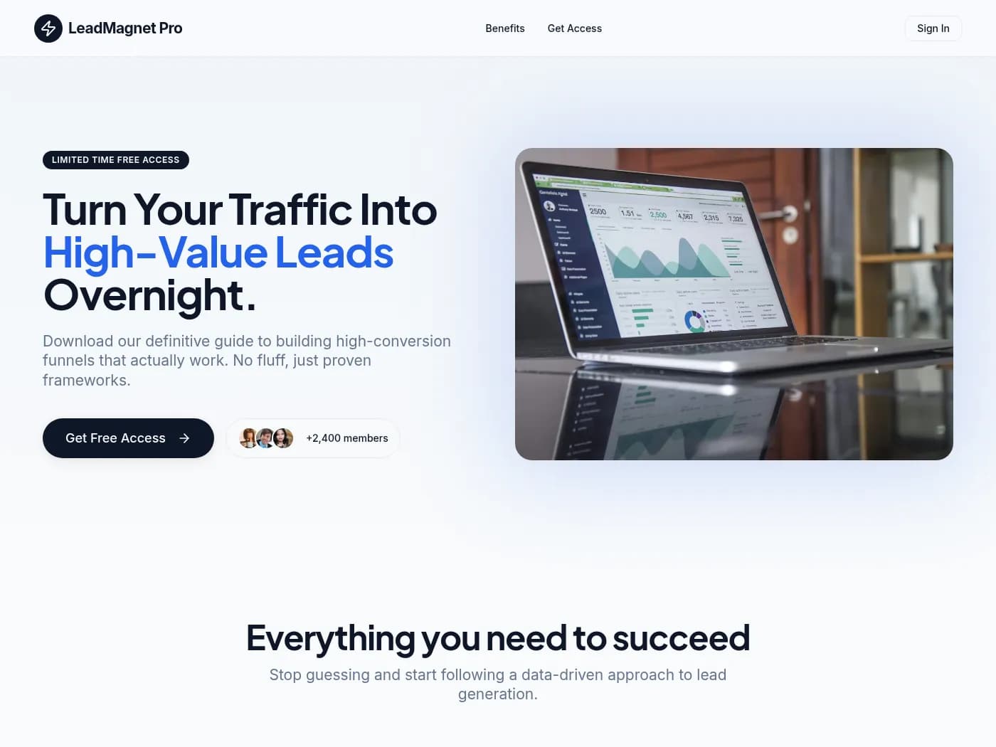 Lead Magnet Funnel Pro