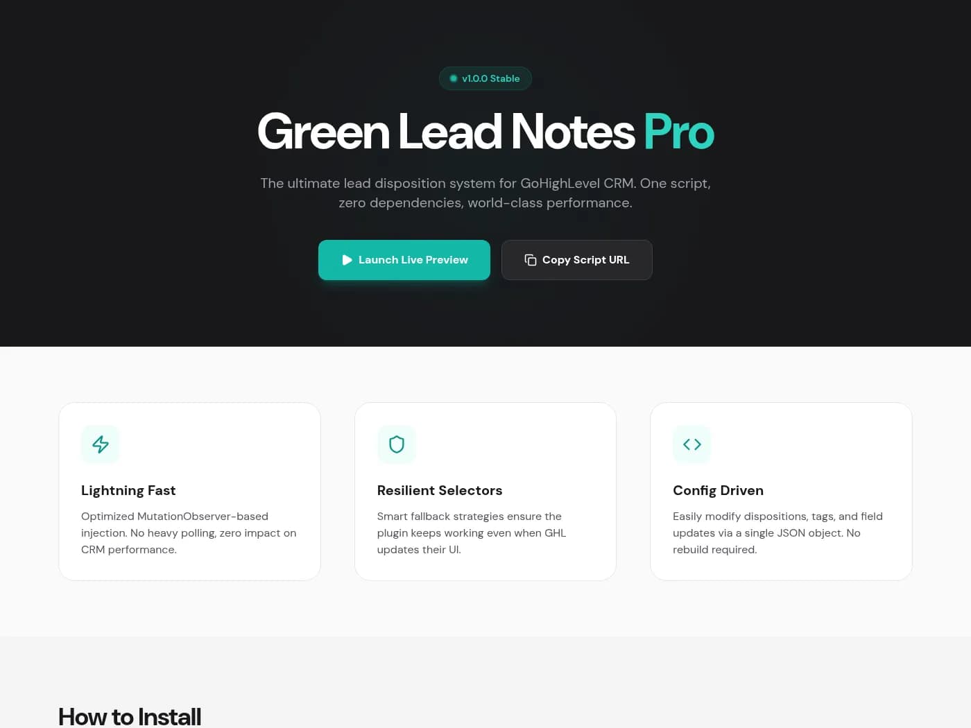 Green Lead Notes Pro