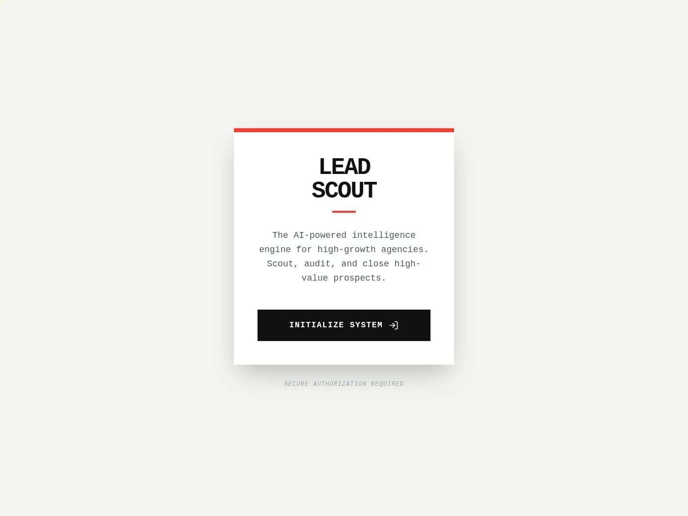 LeadScout CRM