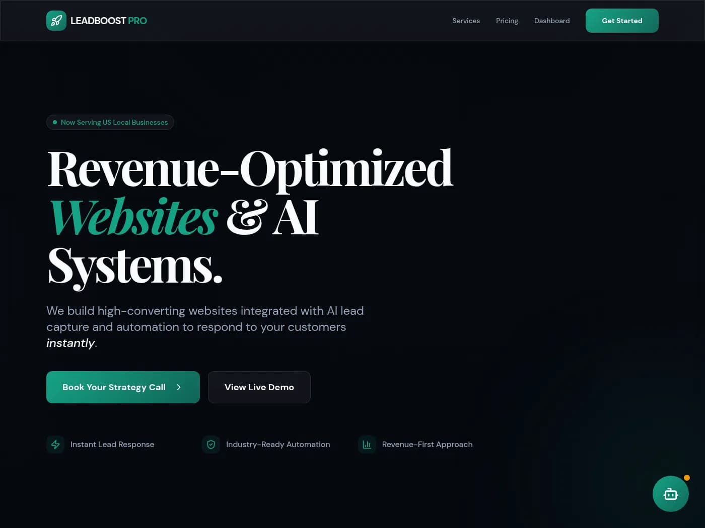 LeadBoost Pro Sites