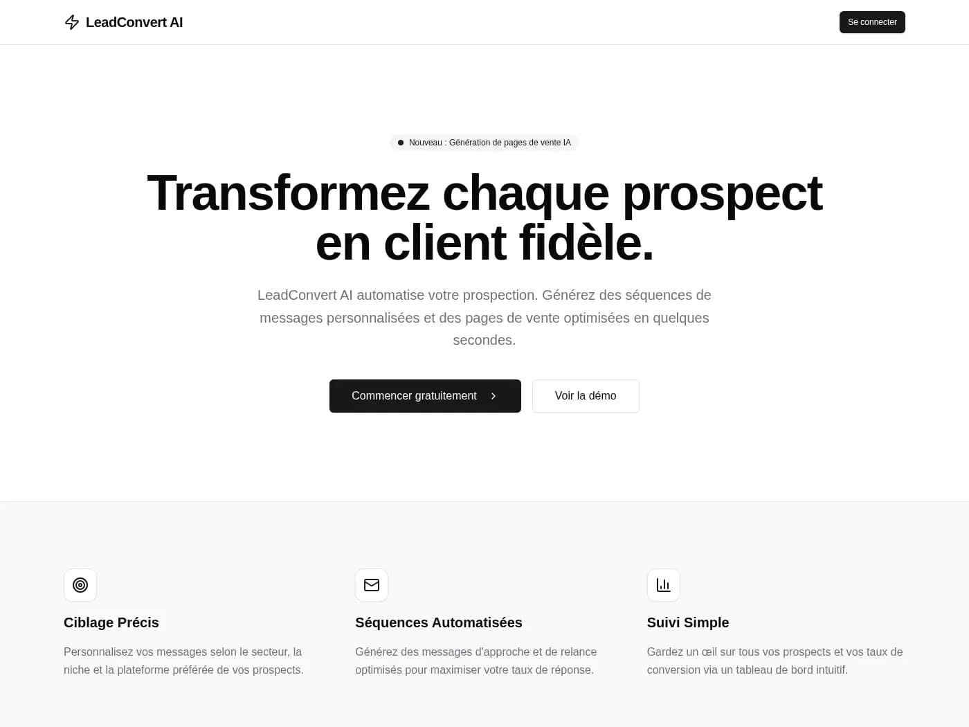 LeadConvert AI