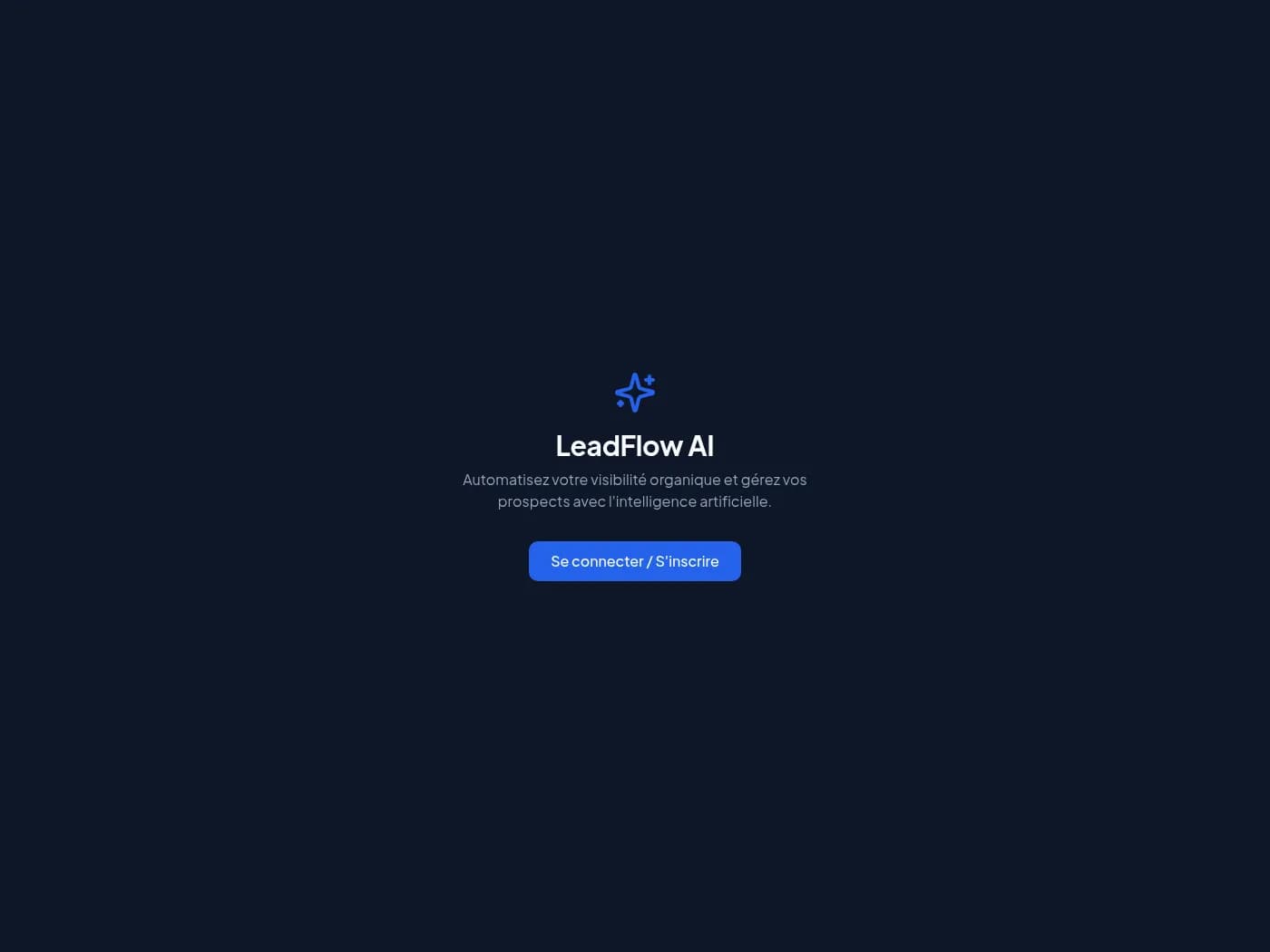 LeadFlow AI Dashboard