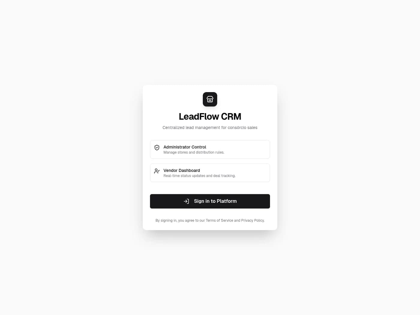 LeadFlow CRM Suite