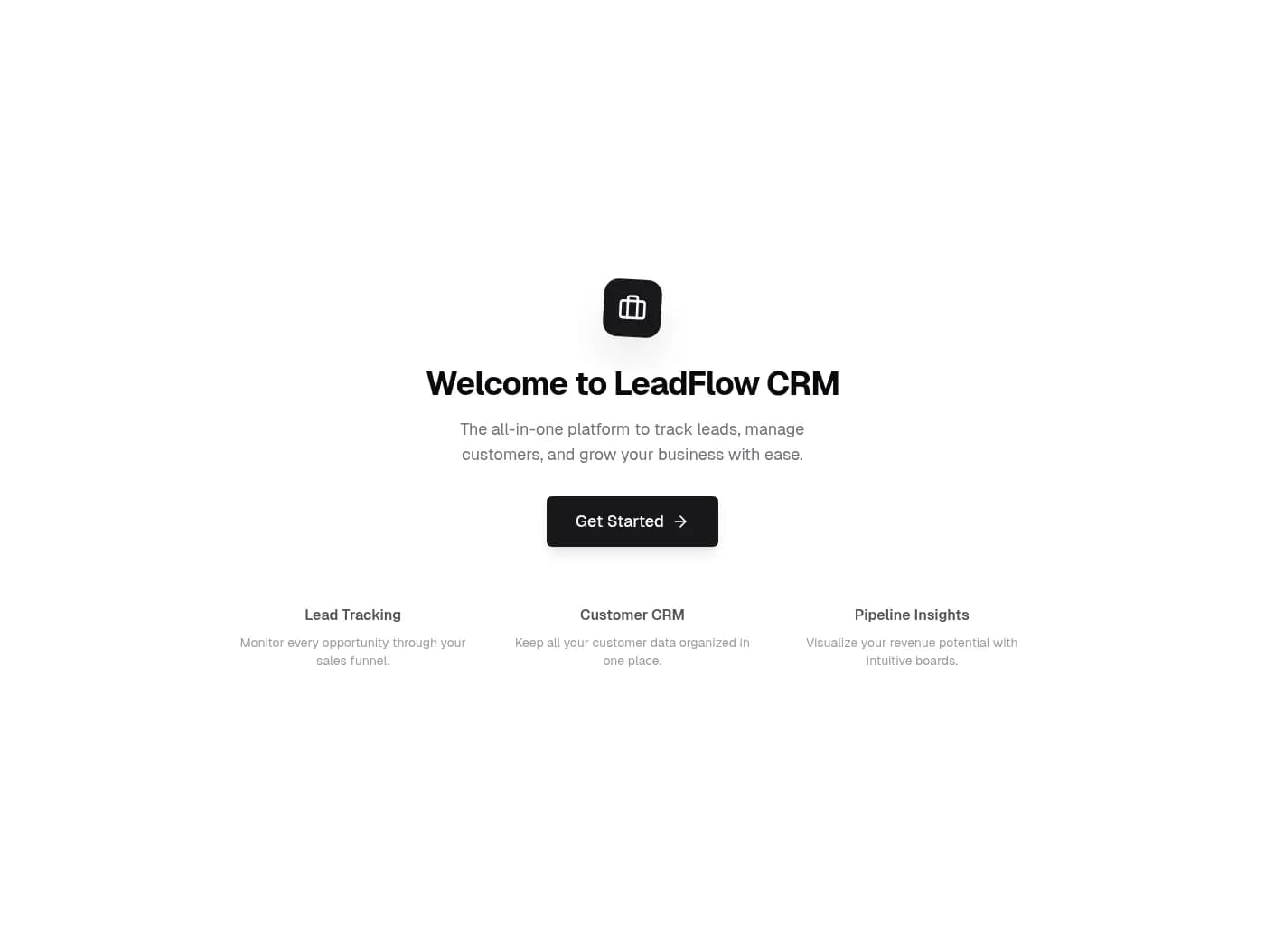 LeadFlow CRM
